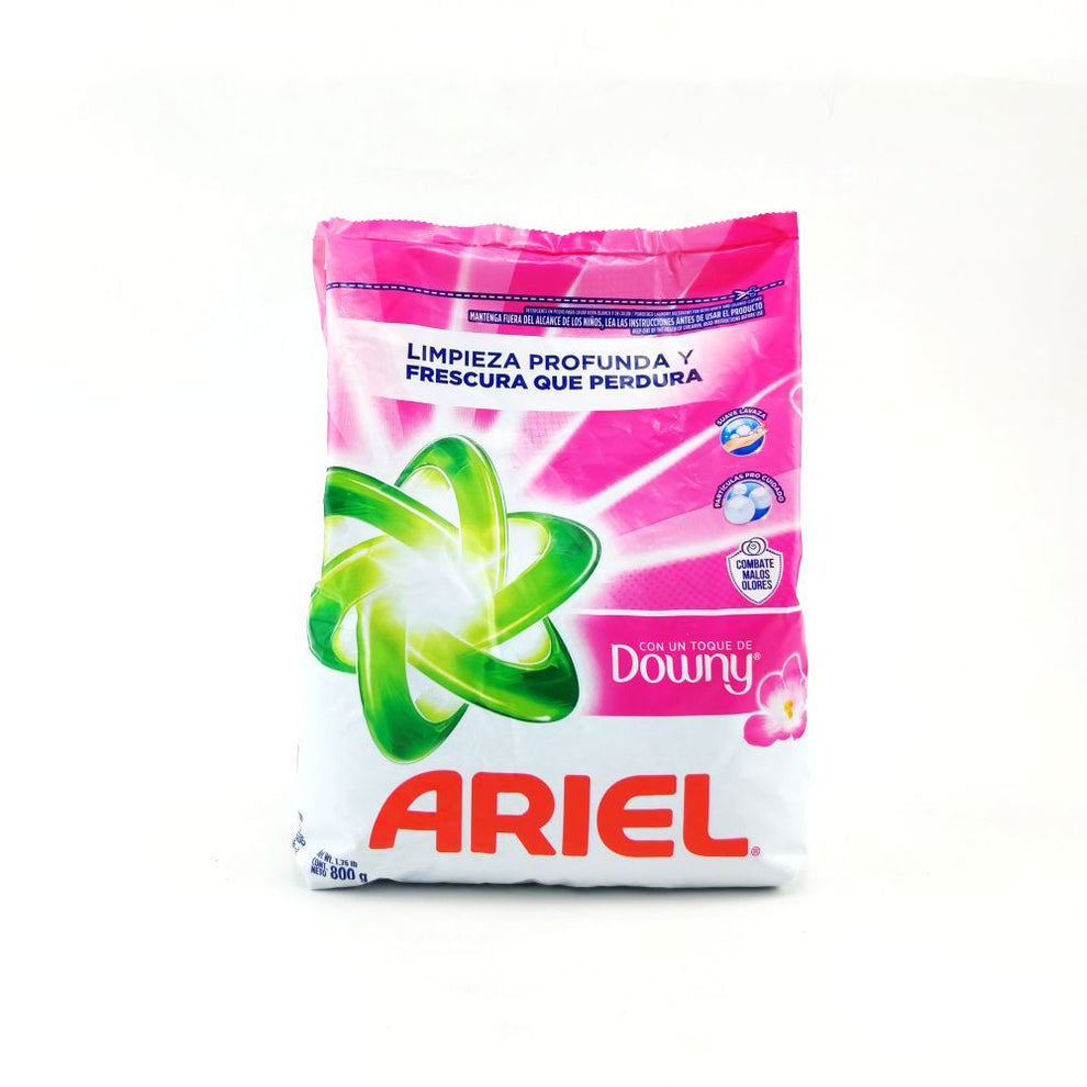 Detergente en polvo Ariel con Downy 800 gr – LIMPO